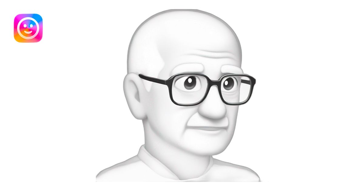wise man in glasses emoji | AI Emoji Generator