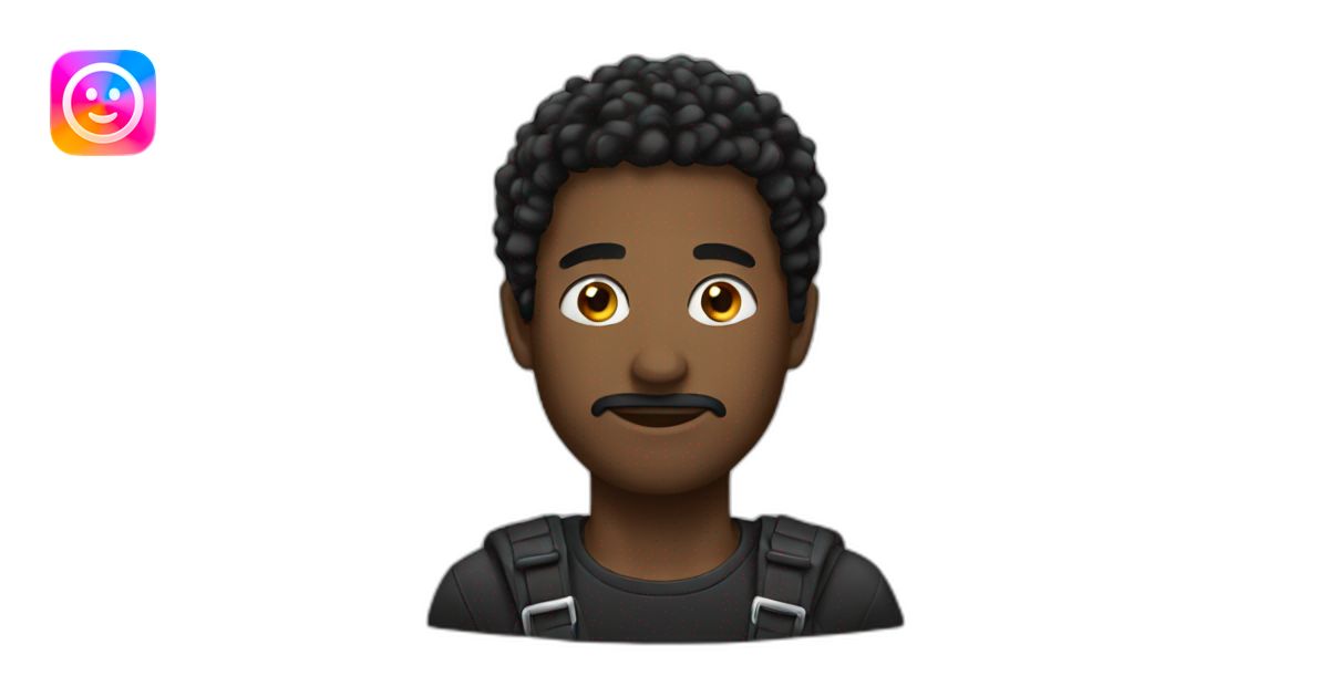 man black with locks emoji | AI Emoji Generator