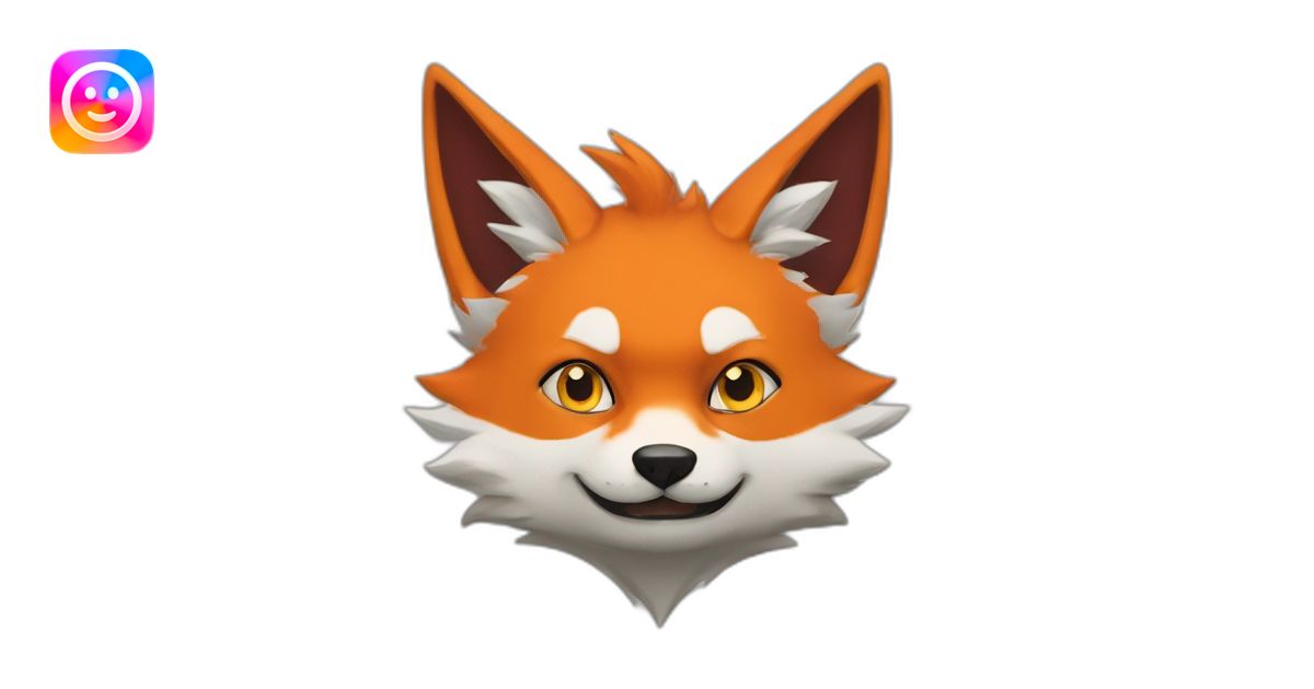 Démon renard à 9 queue (naruto shipuden) emoji | AI Emoji Generator