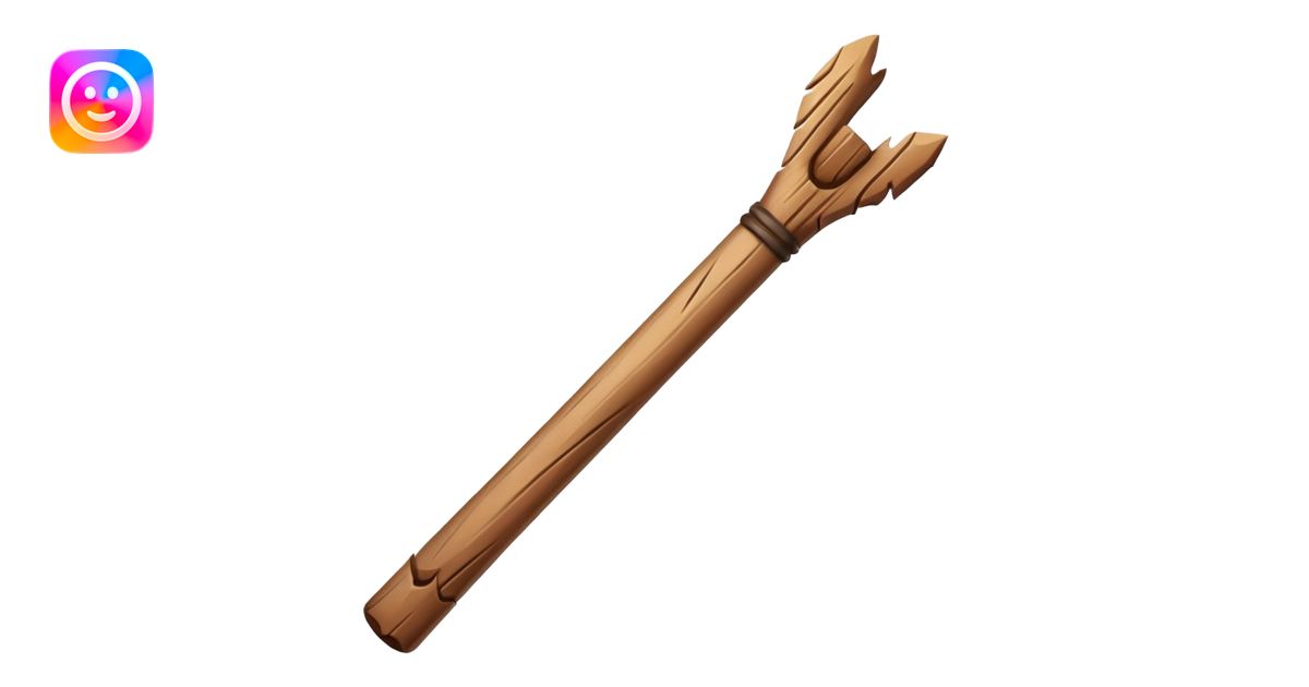 a stick from a tree emoji | AI Emoji Generator