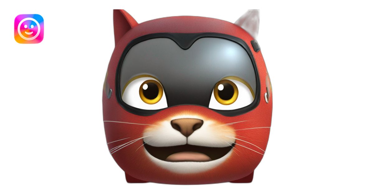 Lightning McQueen - cat emoji | AI Emoji Generator