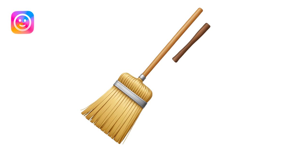 SWEEP BROOM emoji | AI Emoji Generator