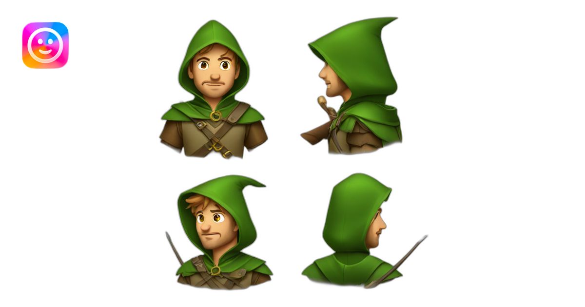 Robin Hood emoji | AI Emoji Generator