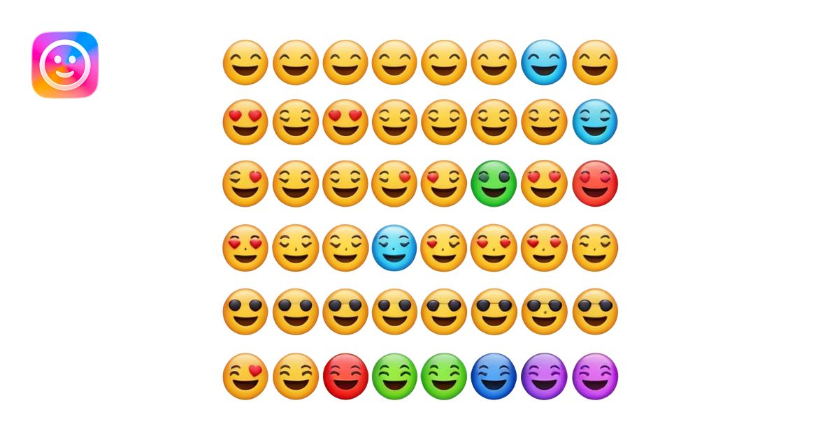 Create all iphone emojis emoji | AI Emoji Generator