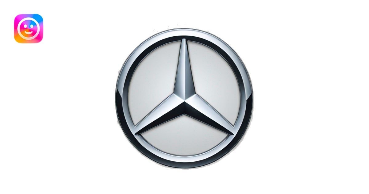 Mercedes benz logo emoji | AI Emoji Generator