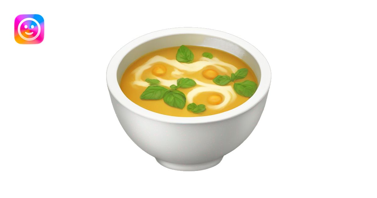 soup emoji | AI Emoji Generator
