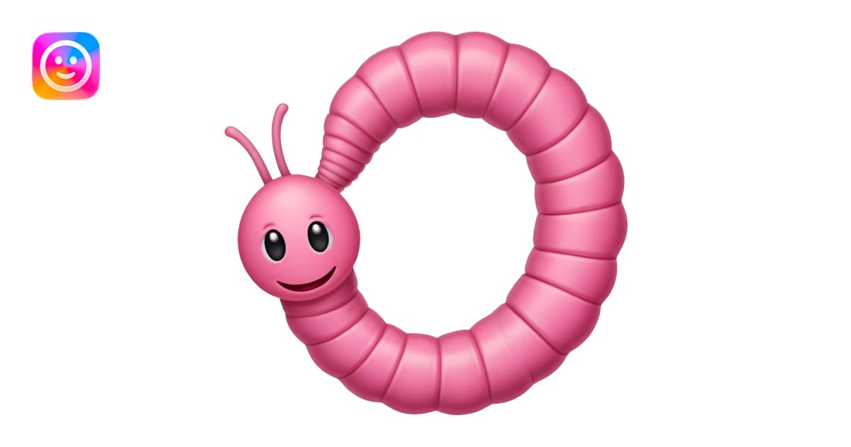 Worm emoji | AI Emoji Generator