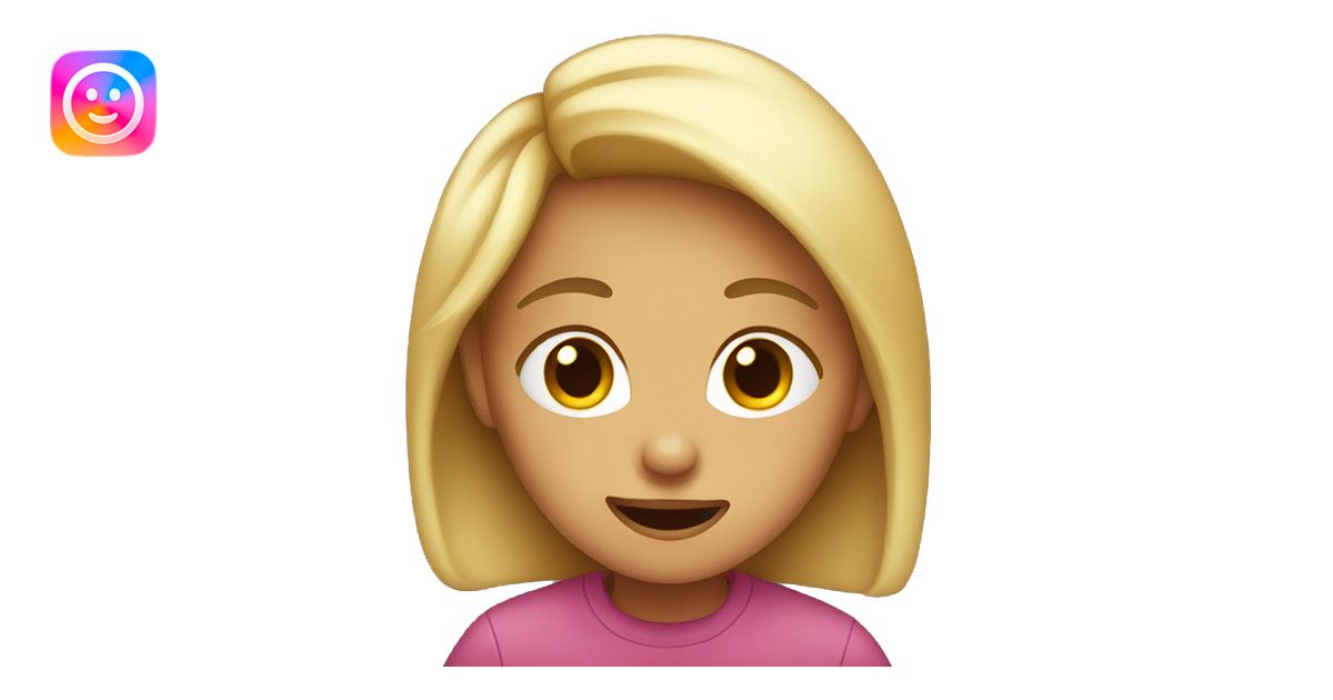 Girl mewing emoji | AI Emoji Generator