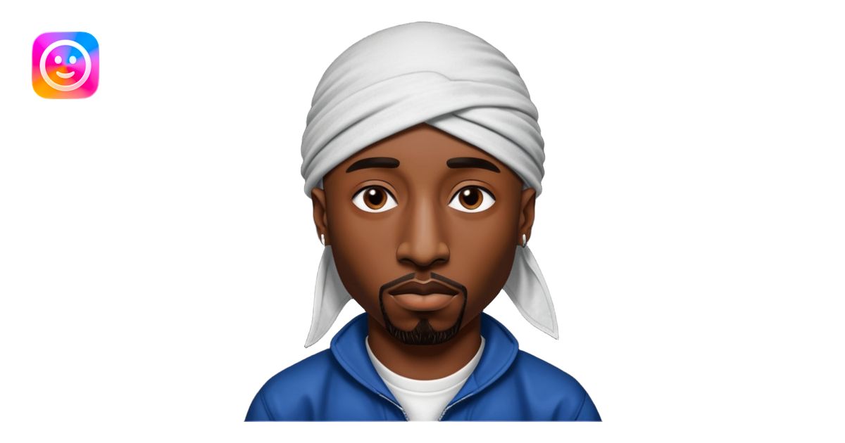 Tupac shakur emoji | AI Emoji Generator