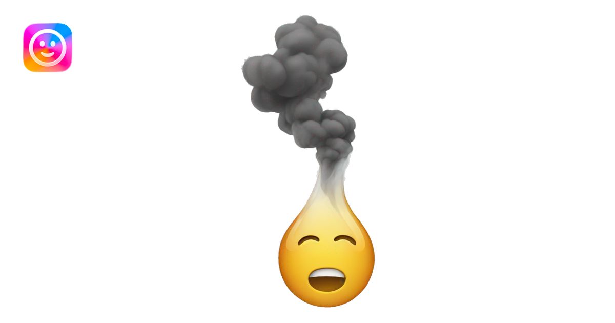 Smoke emoji | AI Emoji Generator