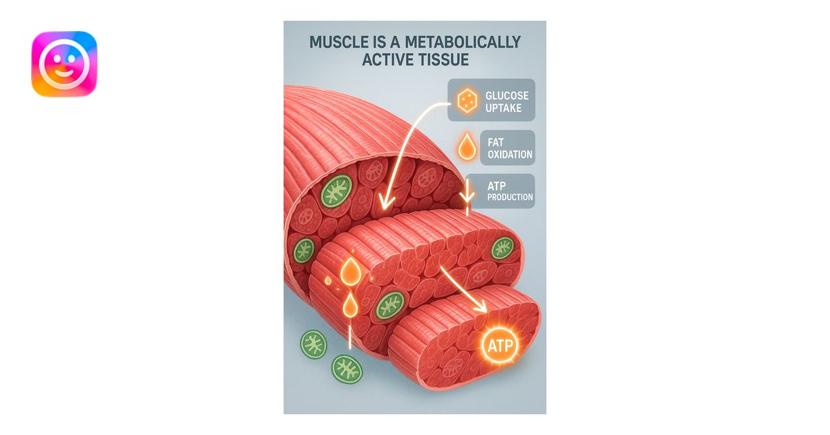 a highly detailed cross-section of human skeletal muscle fibers, shown ...