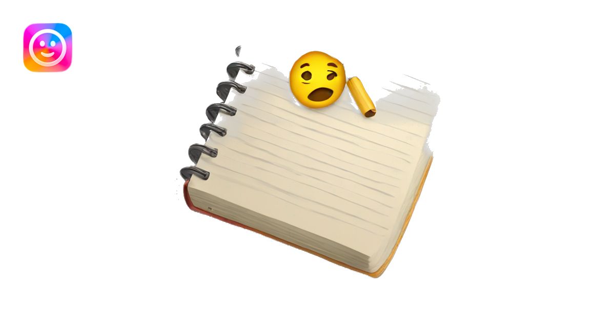 writing journal emoji | AI Emoji Generator