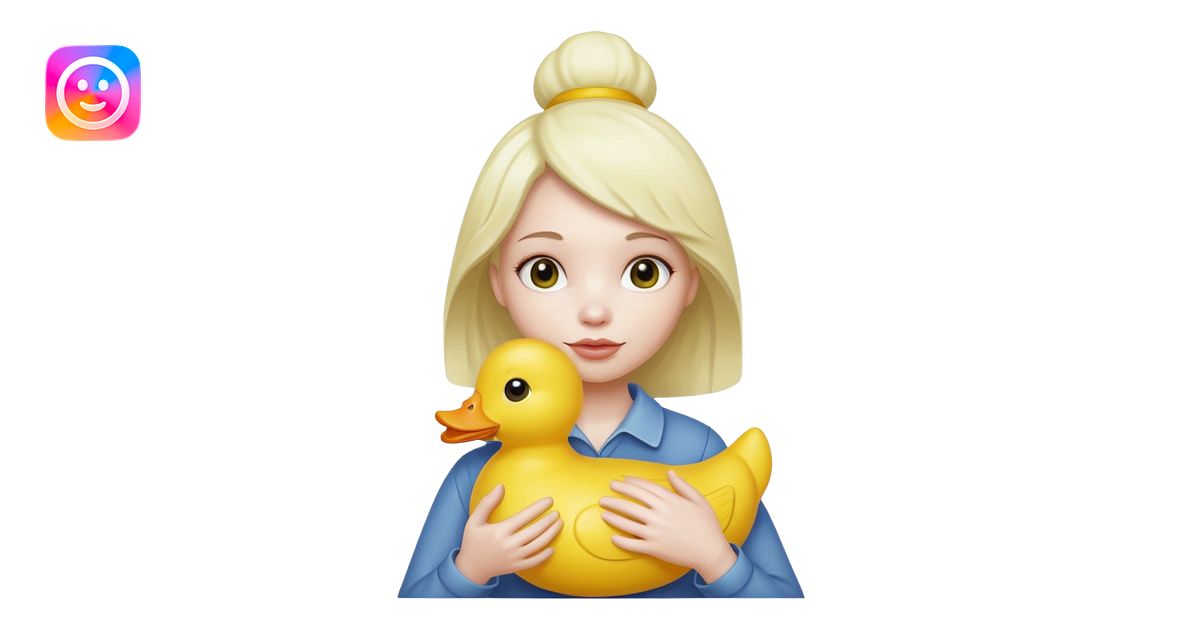 Vecna from stranger things holding a duck emoji | AI Emoji Generator