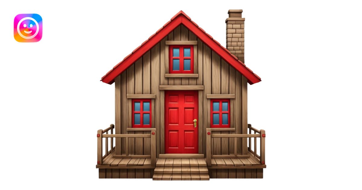 a house emoji | AI Emoji Generator