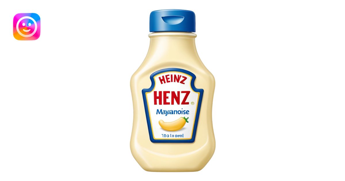 Heinz Mayonnaise Sachets 10ml emoji | AI Emoji Generator