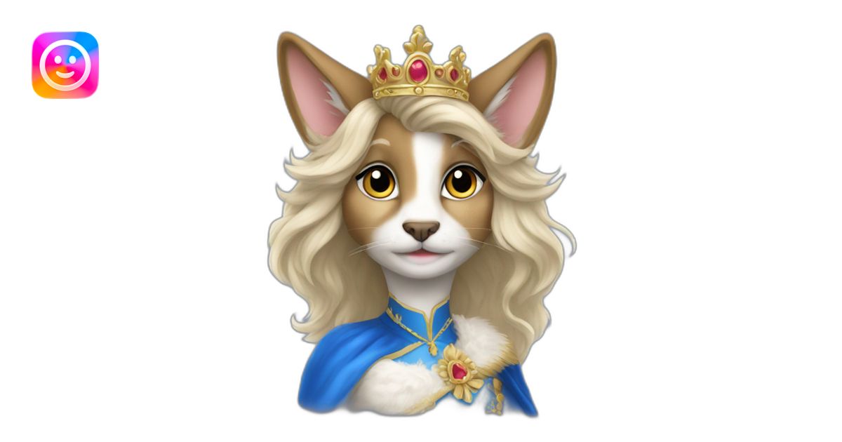 princess diana as a furry fursona emoji | AI Emoji Generator