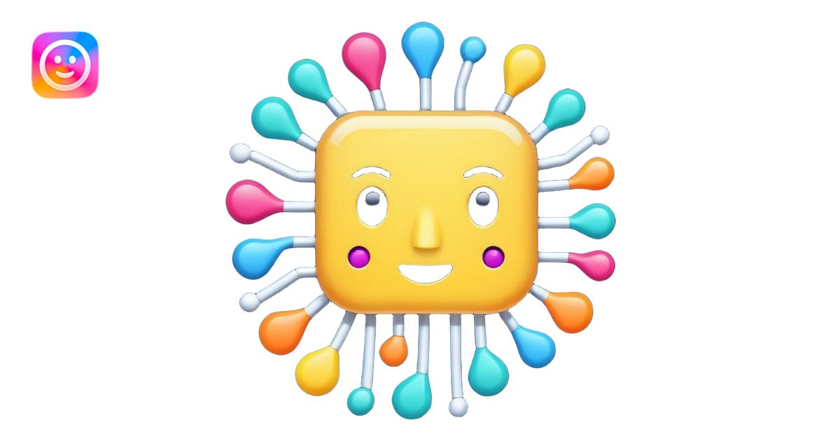 depict the concept of AI in a fun way - not using a robot emoji | AI ...