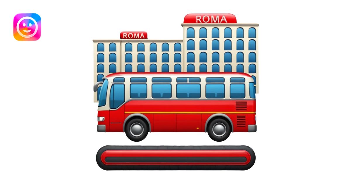 autobus roma emoji | AI Emoji Generator