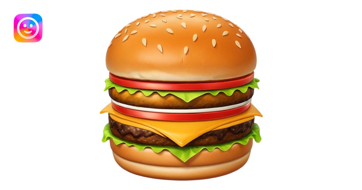 burger emoji | AI Emoji Generator