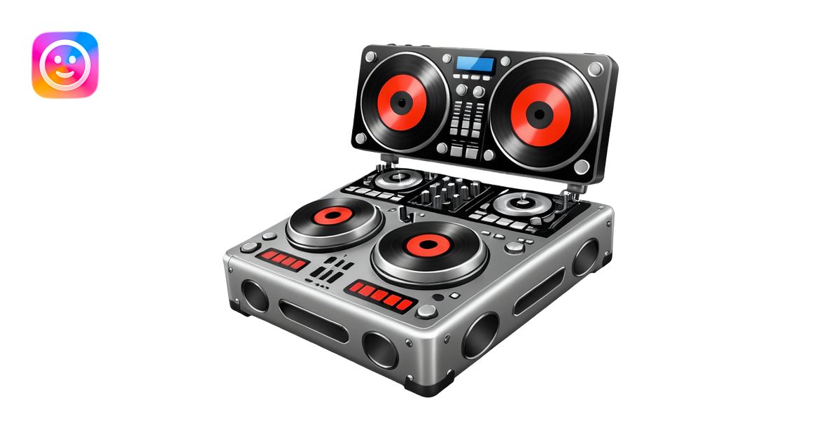 dj deck emoji | AI Emoji Generator