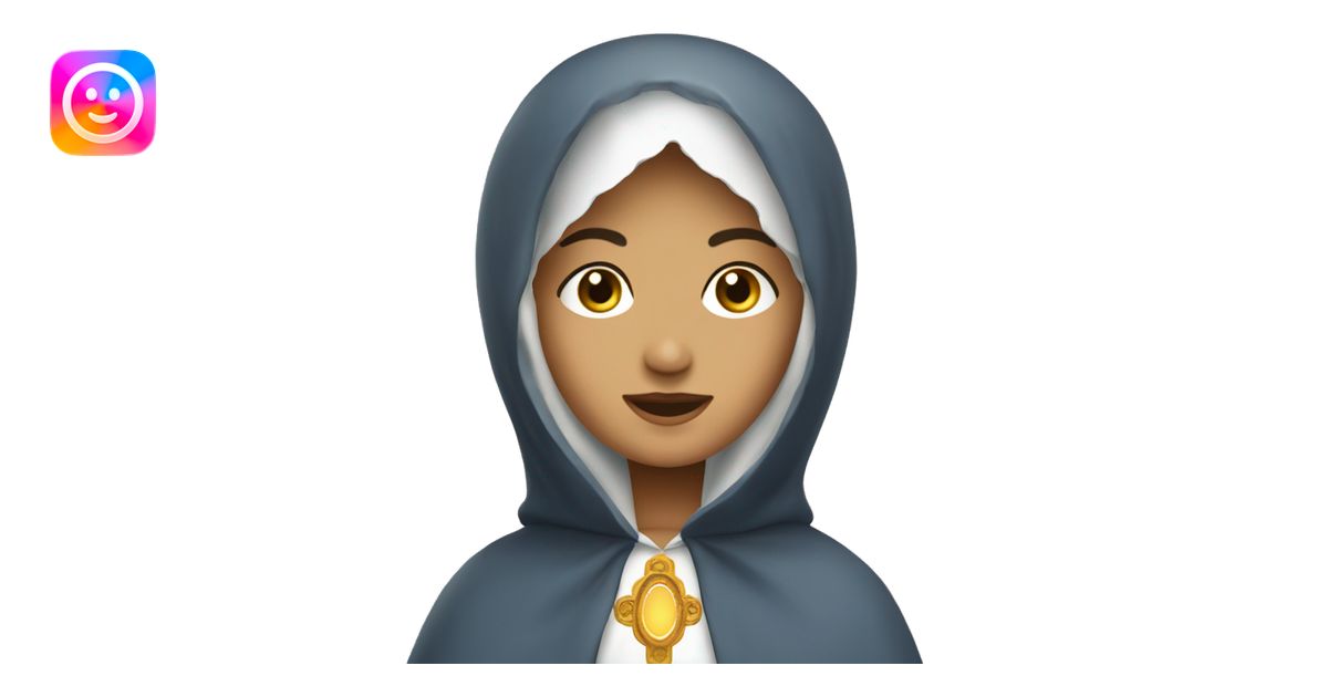 Virgen María emoji | AI Emoji Generator