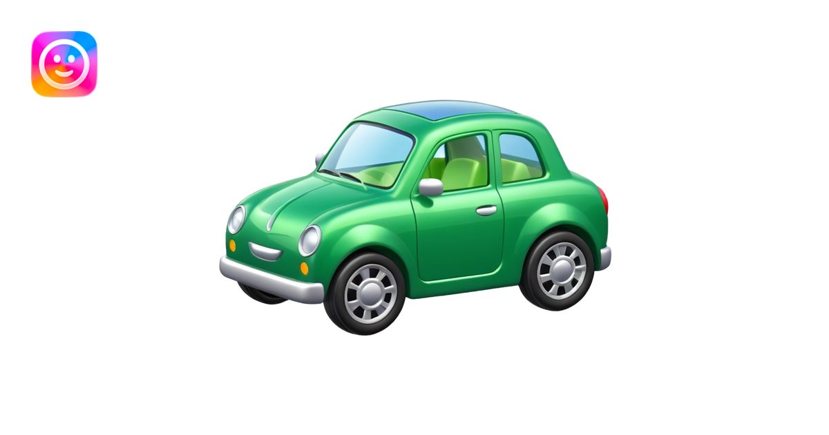 green car toy emoji | AI Emoji Generator