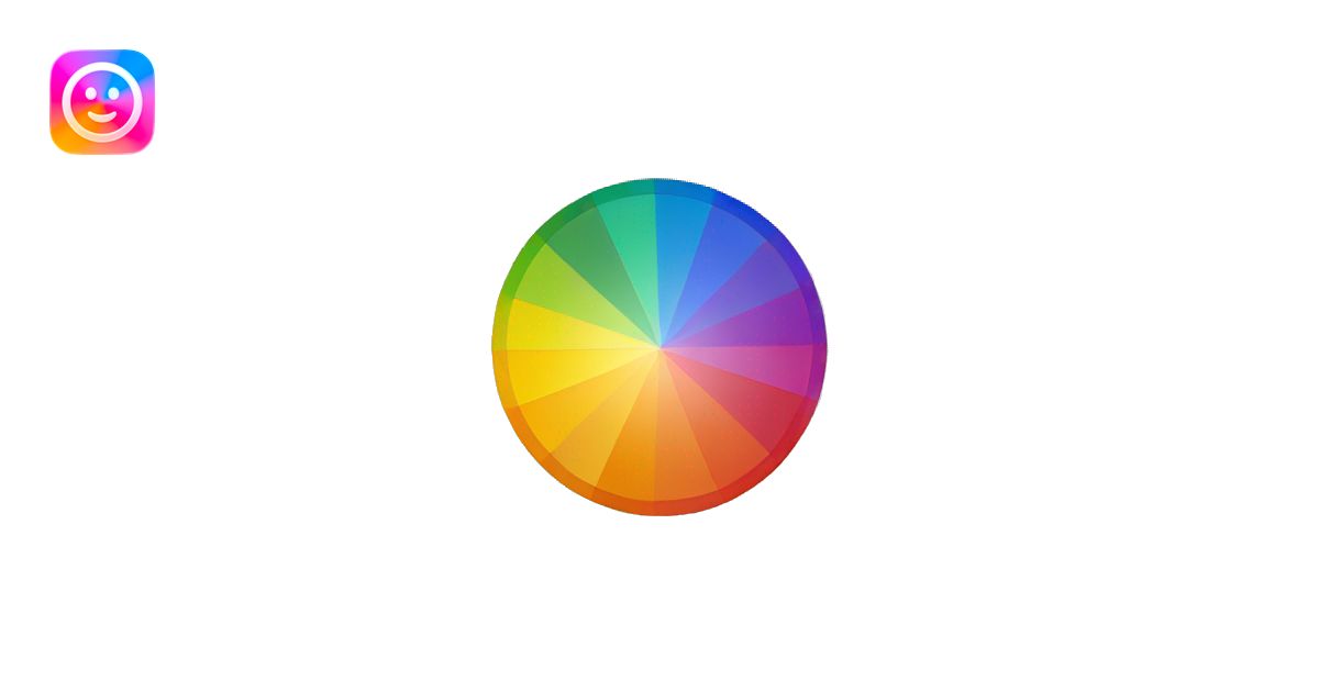 color wheel emoji | AI Emoji Generator