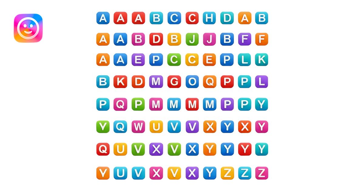 A alphabet emoji | AI Emoji Generator