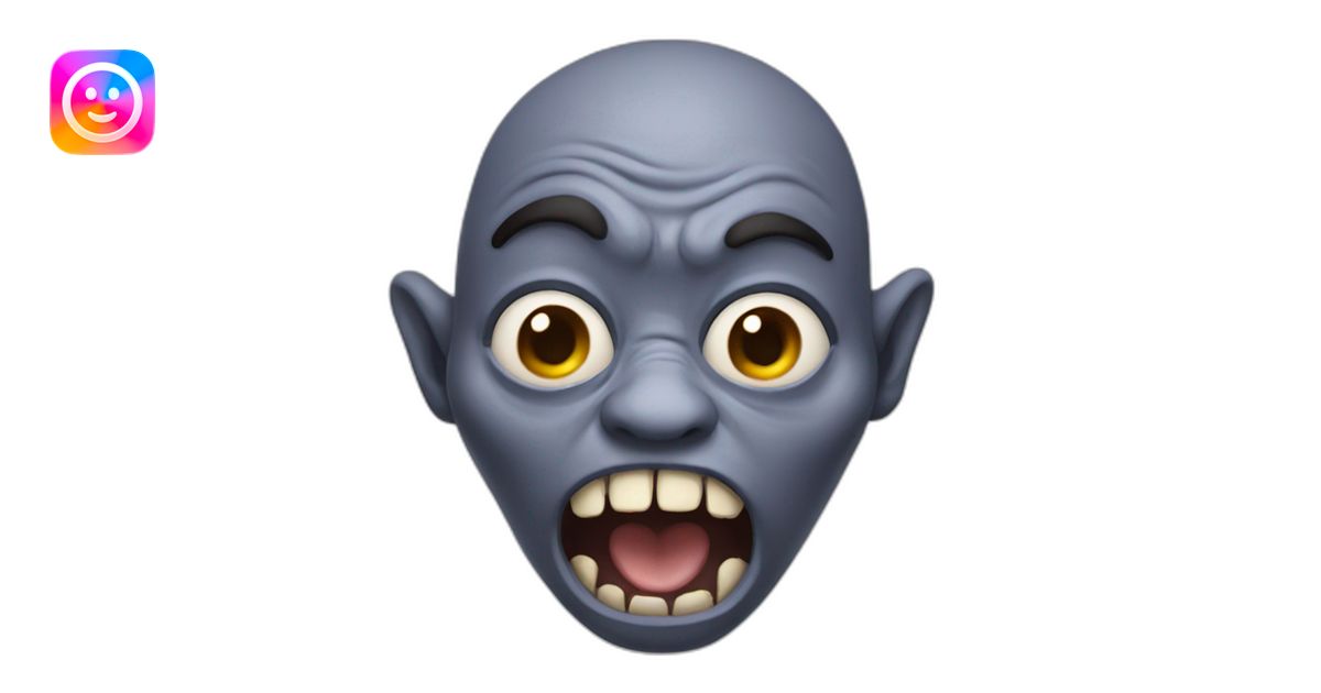 Ugly creature emoji | AI Emoji Generator