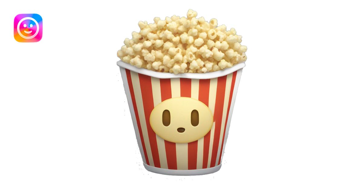 Popcorn bowl emoji | AI Emoji Generator