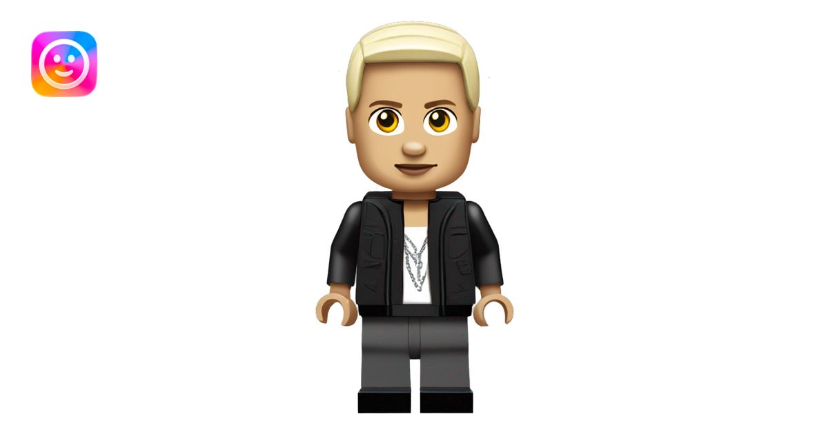 eminem lego full body emoji | AI Emoji Generator