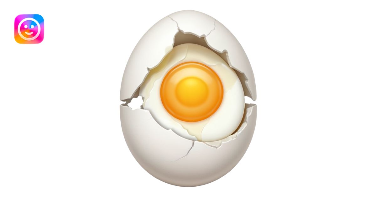 Empty egg emoji | AI Emoji Generator