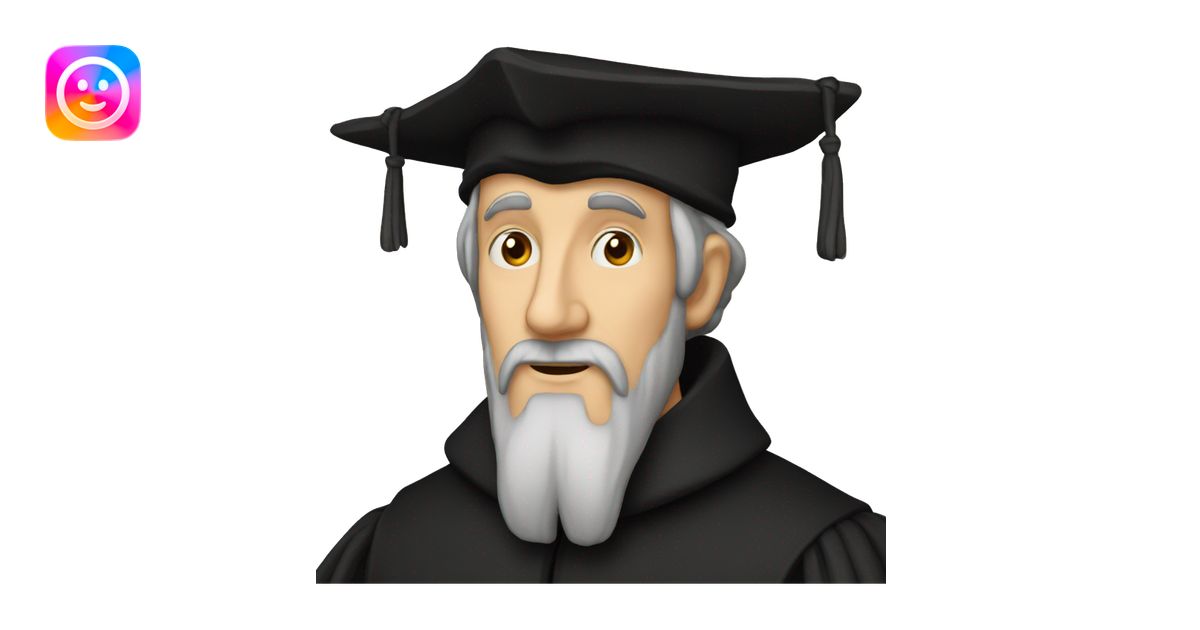 John Calvin emoji | AI Emoji Generator