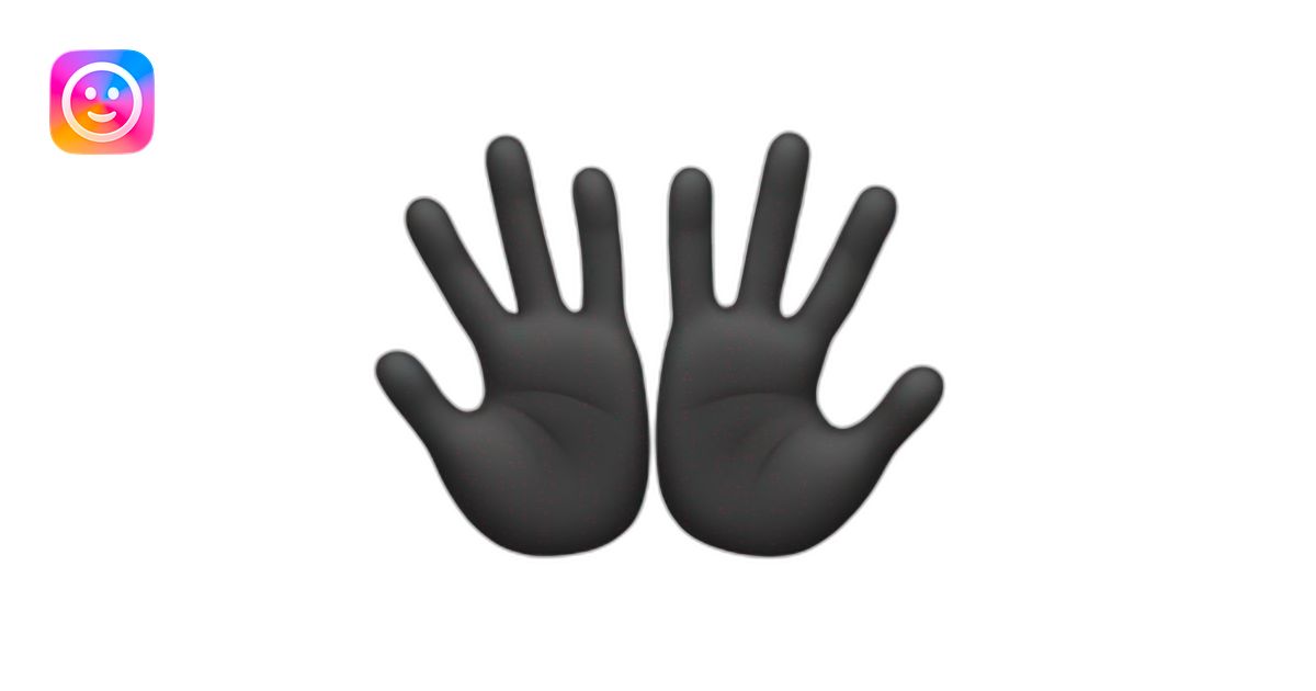 STOP HAND emoji | AI Emoji Generator