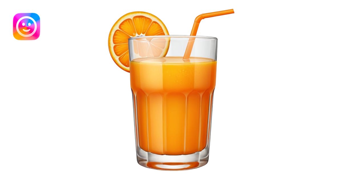 orange juice emoji | AI Emoji Generator