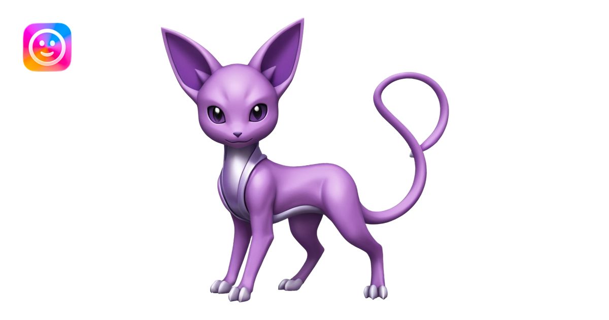 Miraidon-Genesect-Espeon-Mewtwo-Fakémon-hybrid-creature (full body ...