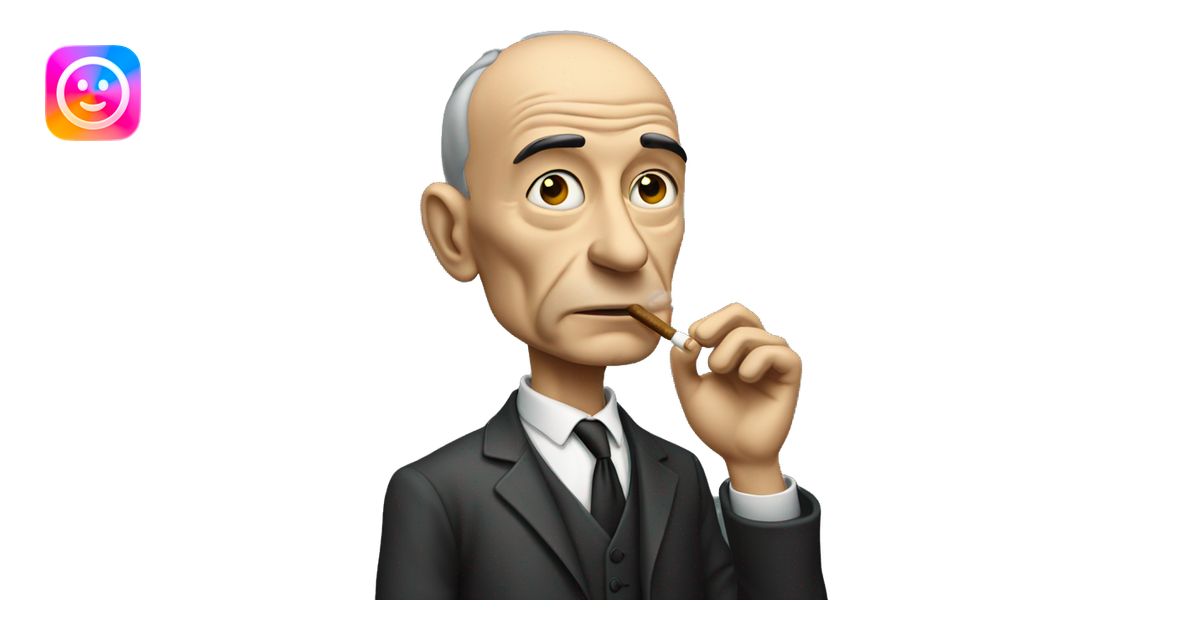 oppenheimer smoking emoji | AI Emoji Generator