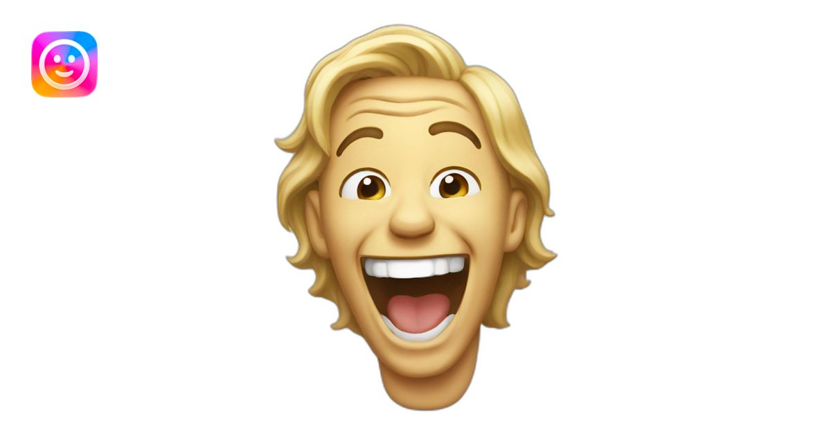 fake laughing emoji | AI Emoji Generator