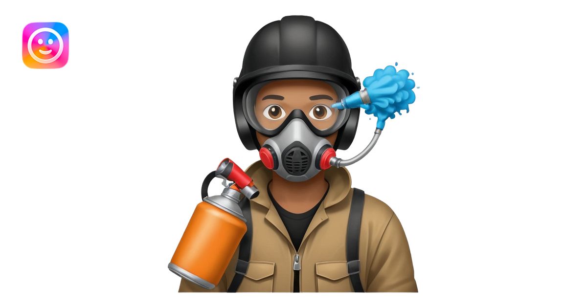 Street Grafitier man emoji | AI Emoji Generator