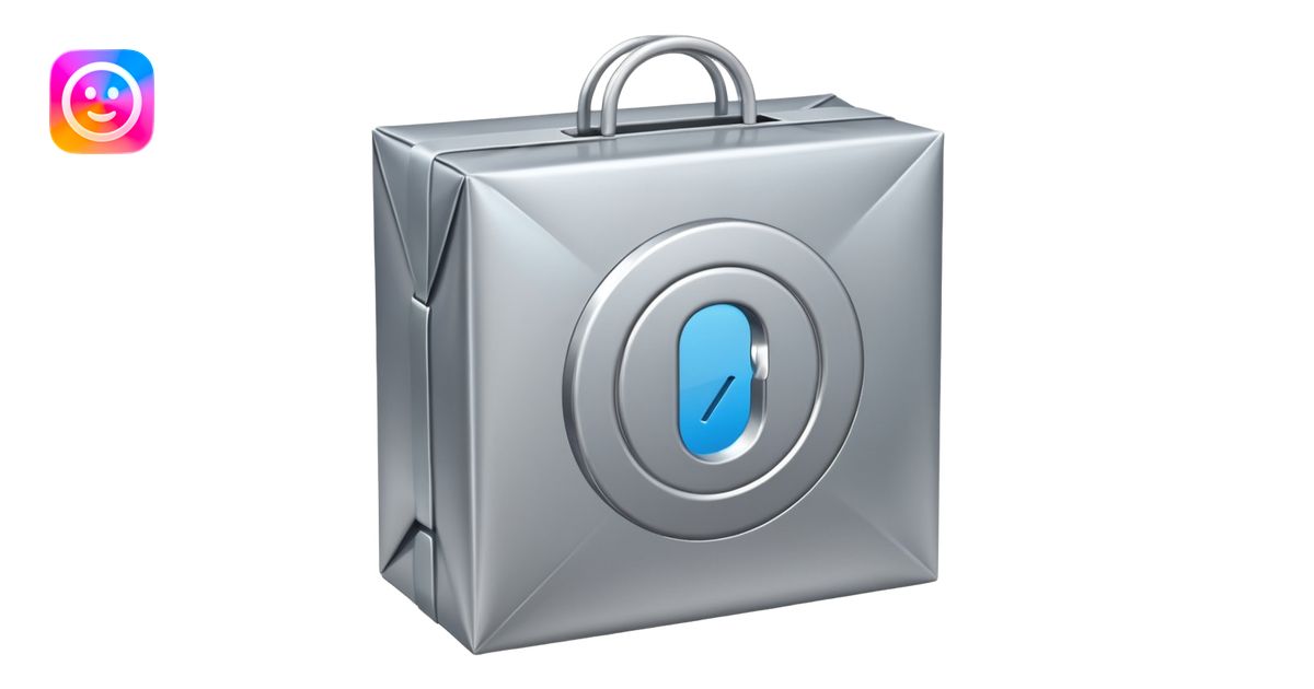 The percentage symbol on the package emoji | AI Emoji Generator