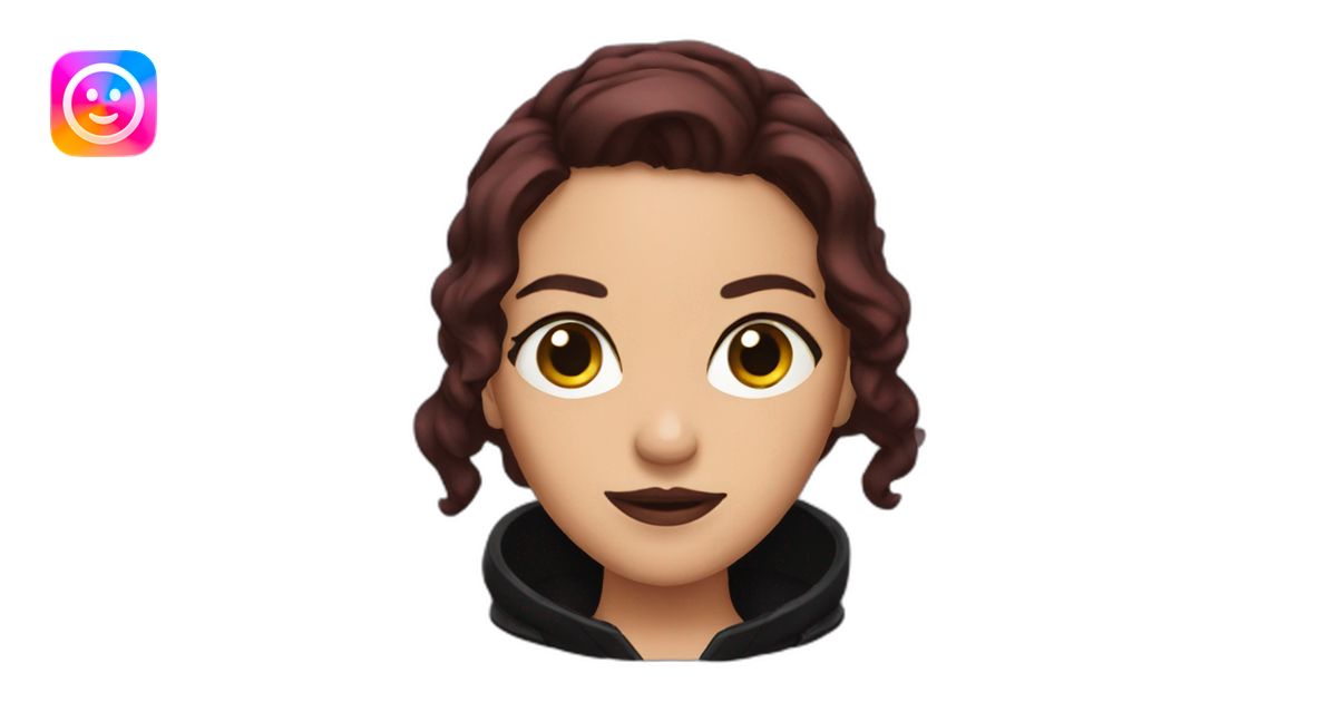 Black Widow emoji | AI Emoji Generator