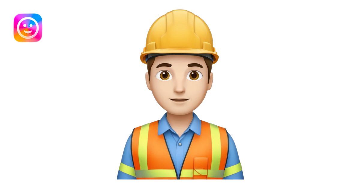 Civil engineer emoji | AI Emoji Generator