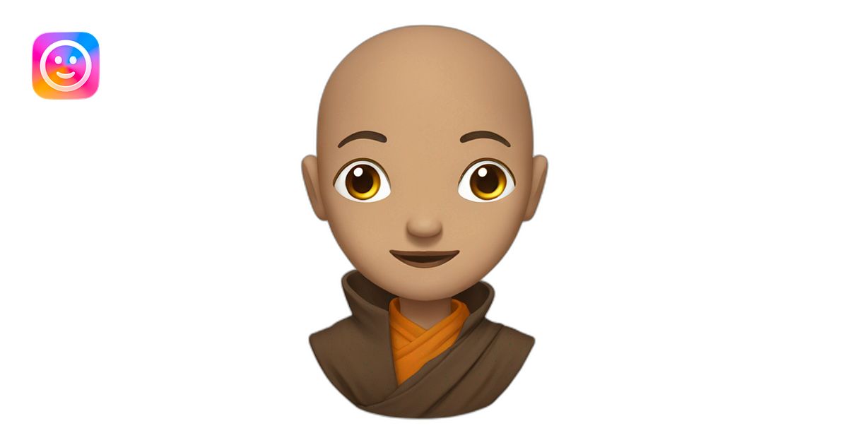 Monk emoji | AI Emoji Generator