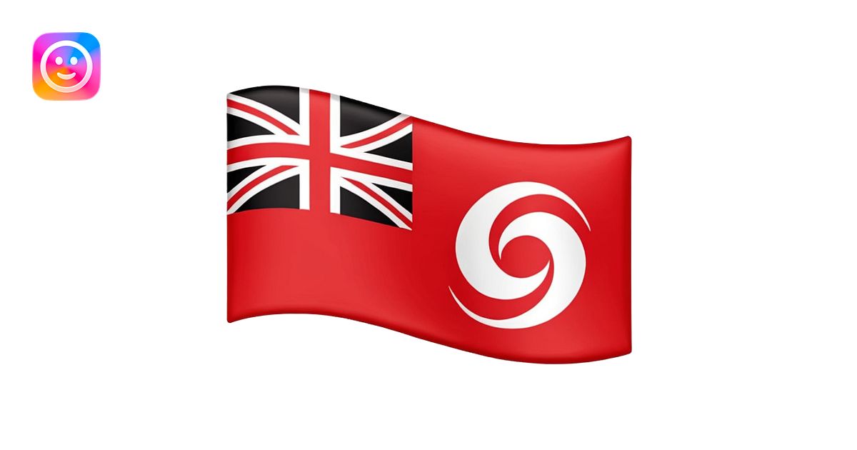 Tino rangatiratanga Maori flag emoji | AI Emoji Generator