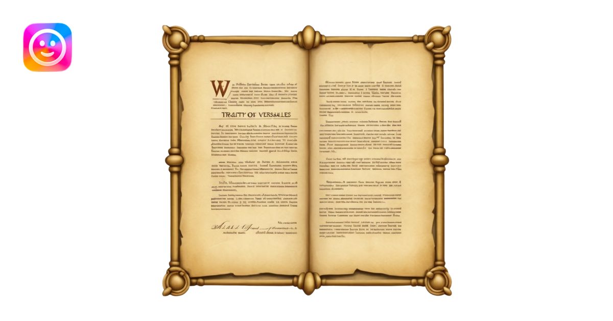 treaty of Versailles emoji | AI Emoji Generator