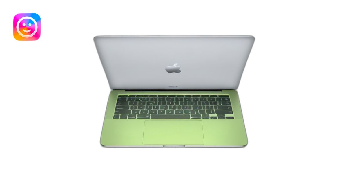 macbook pro 16 lime colour emoji | AI Emoji Generator