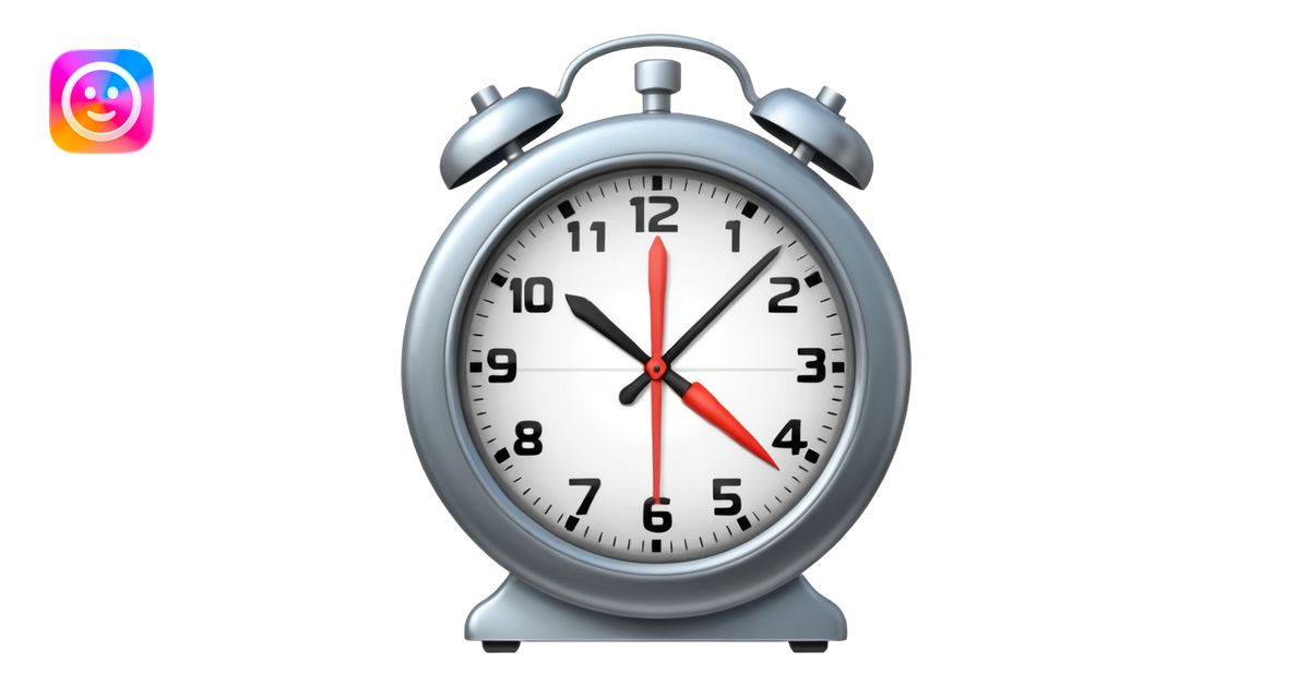 clock combined with a checklist emoji | AI Emoji Generator