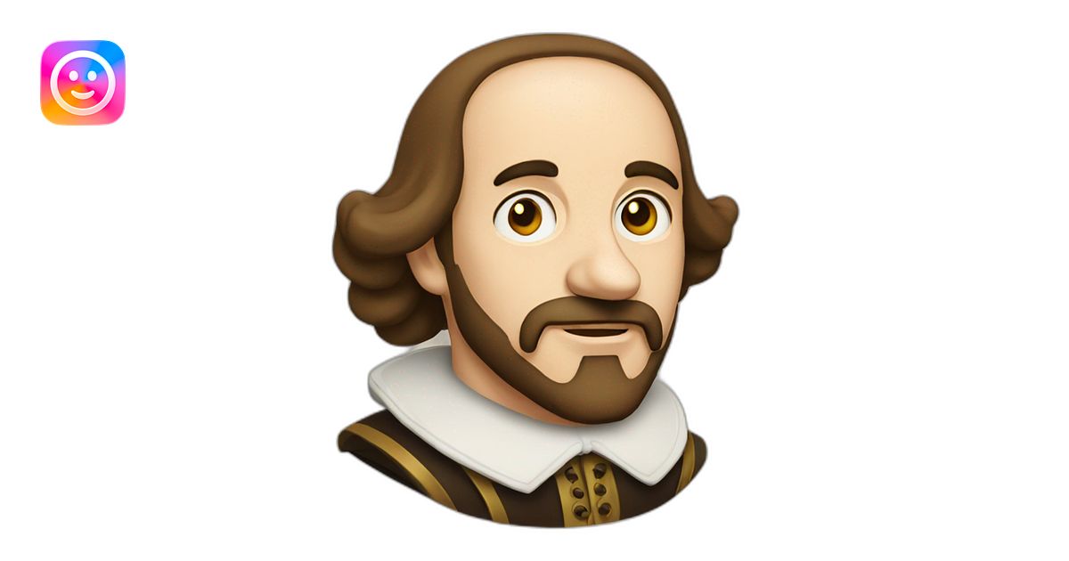 Shakespeare emoji | AI Emoji Generator