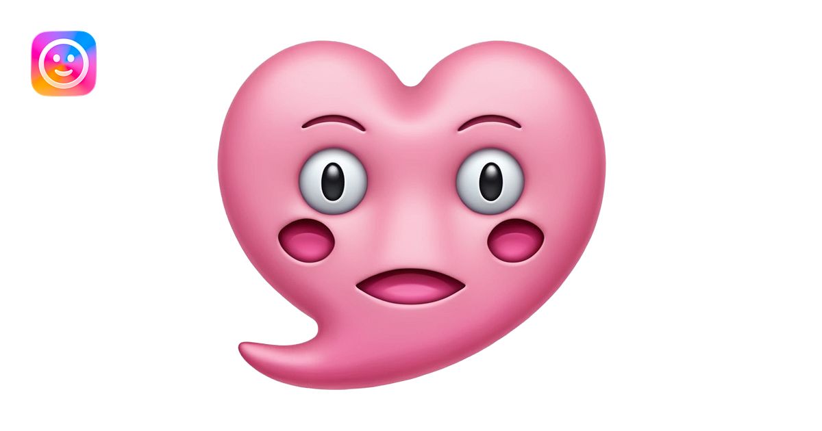 Prostate emoji without eyes, just a prostate emoji | AI Emoji Generator