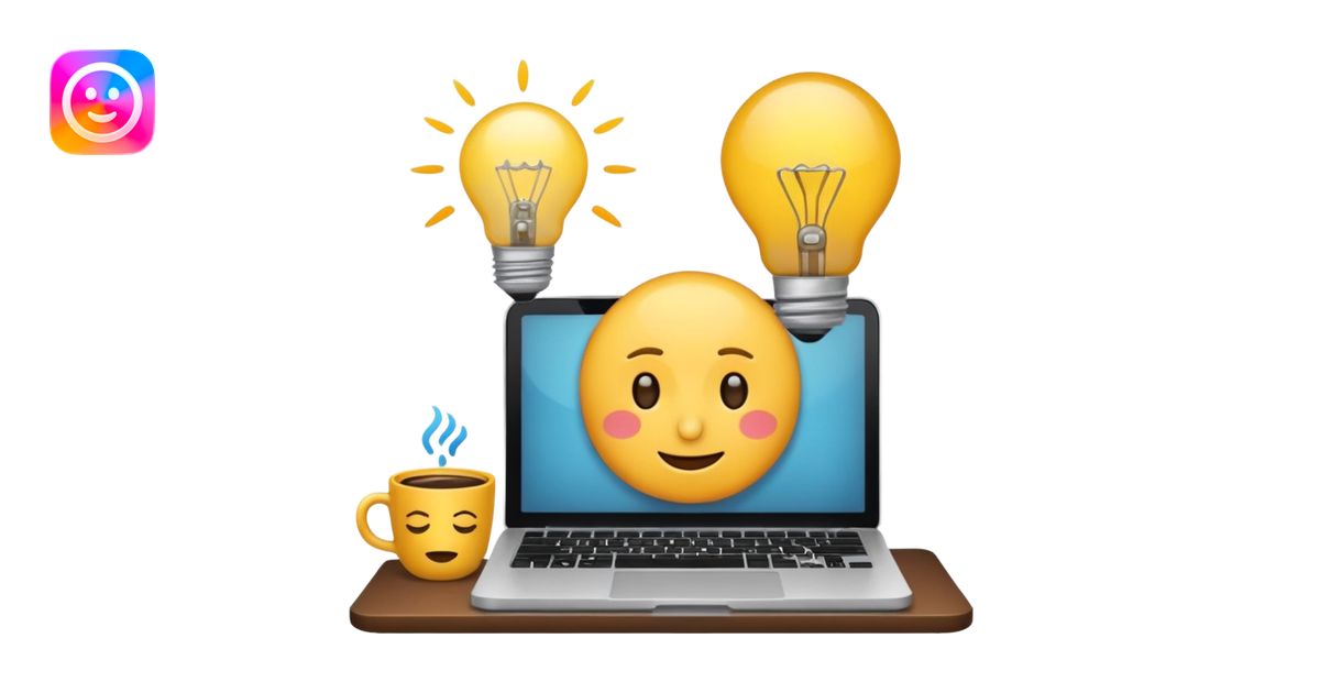 create a 5 emoji describing life of coder emoji | AI Emoji Generator
